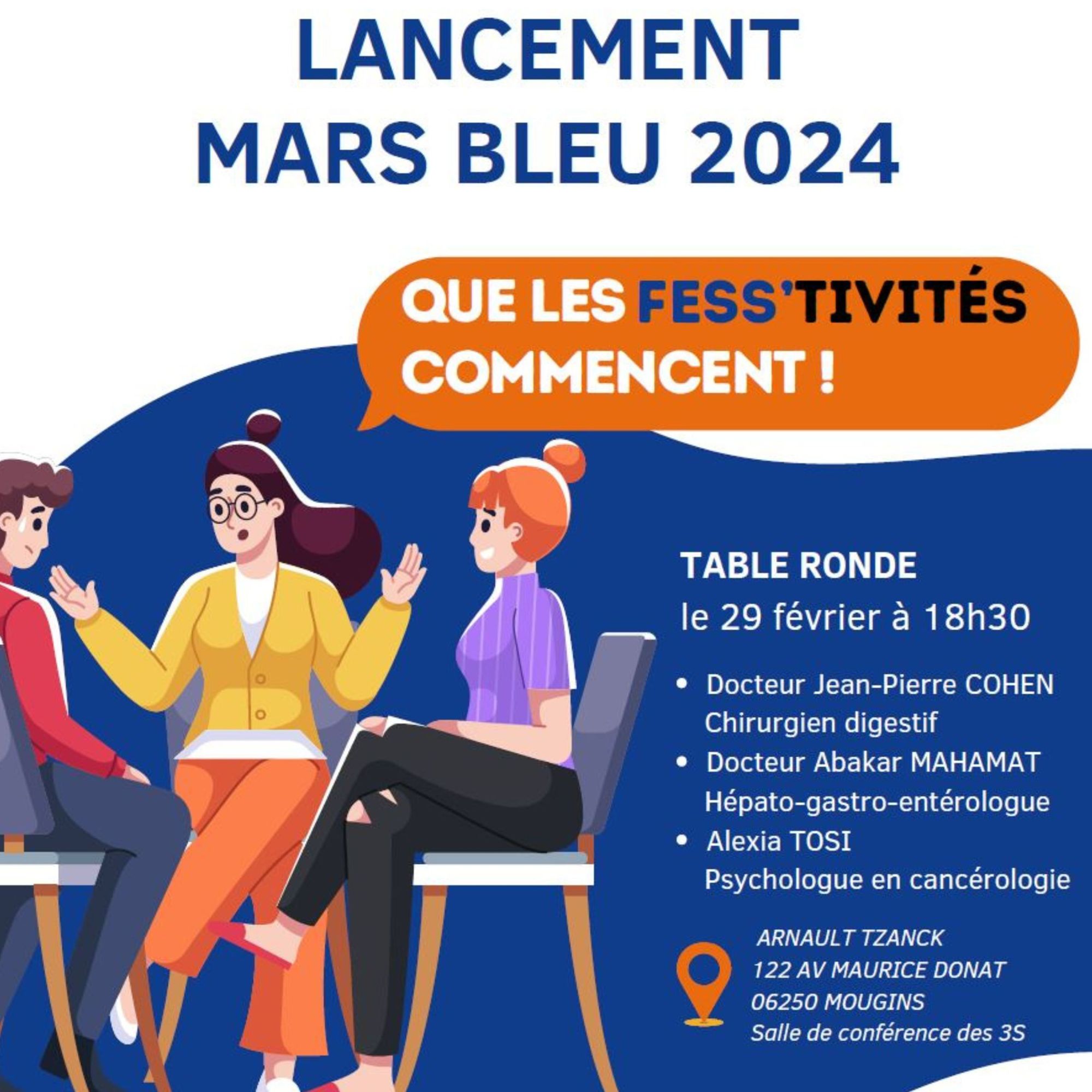Mars bleu 2024 - Table ronde
